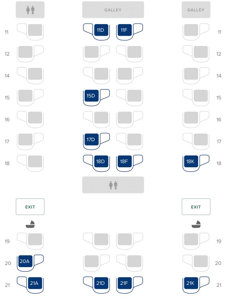 Which seats does Singapore Airlines block for advance selection ...