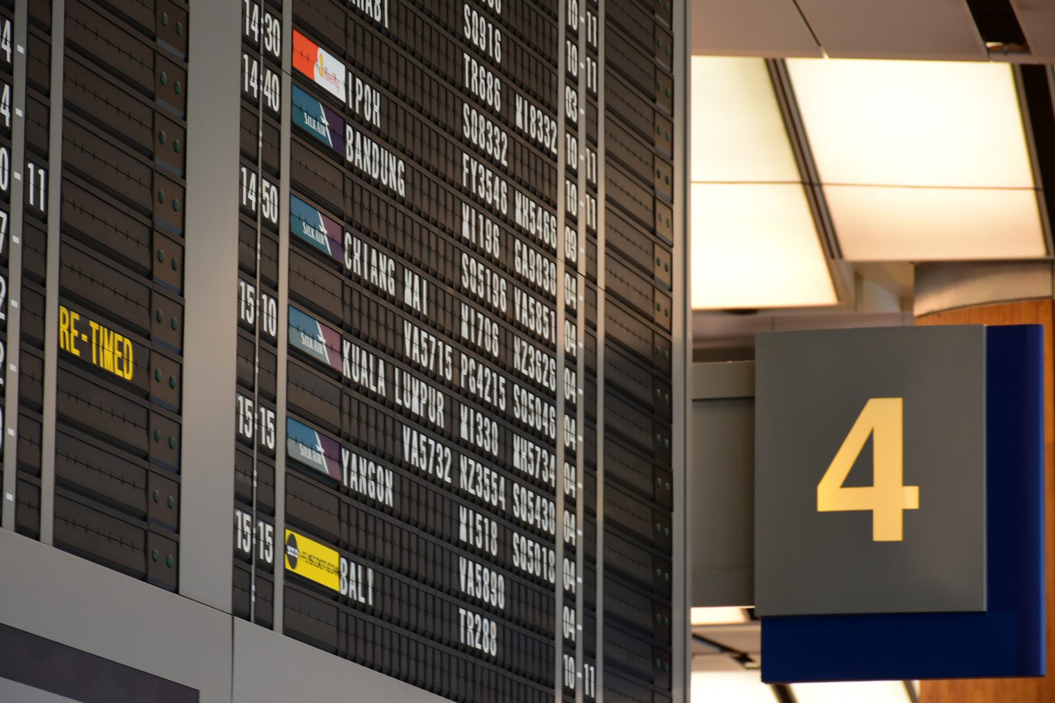 Changi's iconic flip board displays to go, as Terminal 2 revamp gets ...
