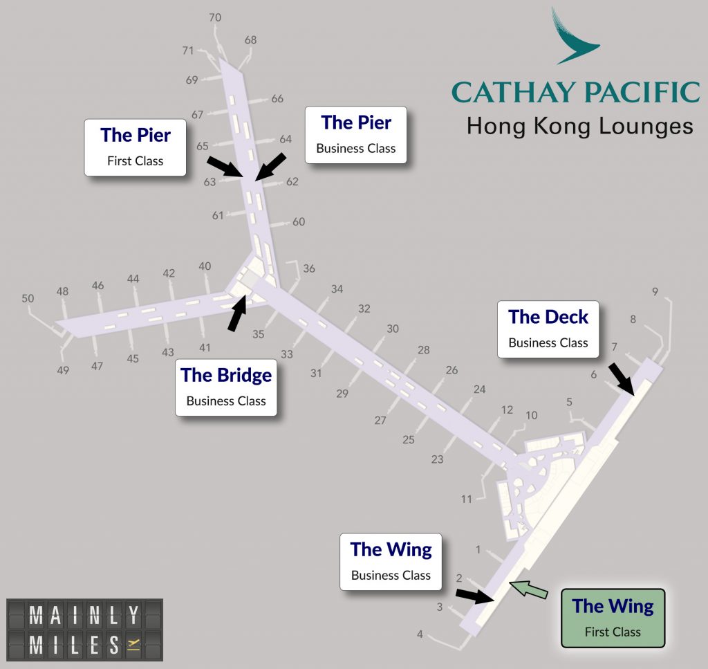 Review: Cathay Pacific 'The Wing' First Class Lounge Hong Kong - Mainly ...