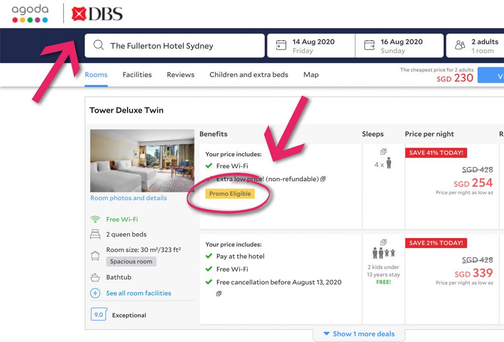Earn up to 8 mpd on Agoda with DBS credit cards - Mainly Miles