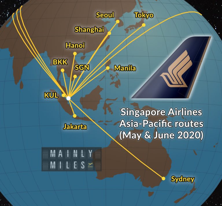 Singapore Airlines Fleet: May 2020 - Mainly Miles