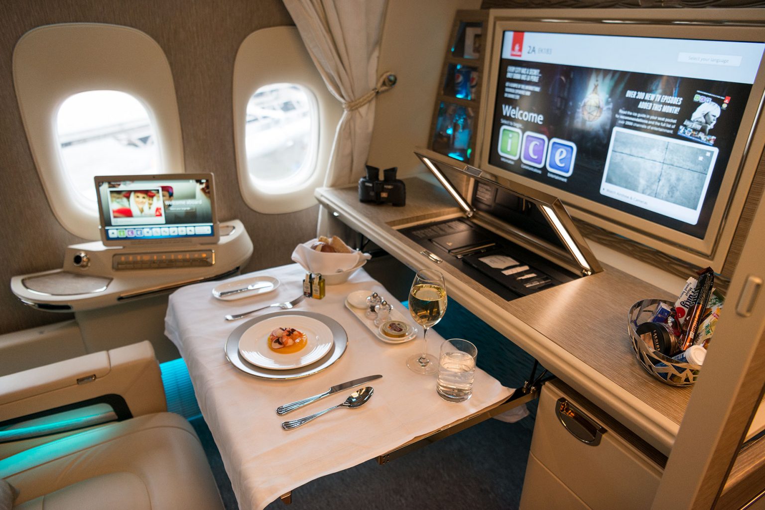 Emirates extends new First Class on Singapore route - Mainly Miles