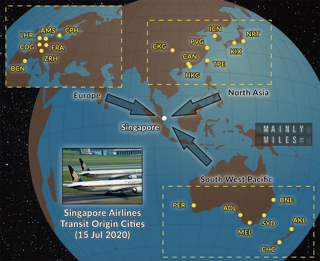 Singapore Airlines flew 35 passengers on each flight in June 2020 ...