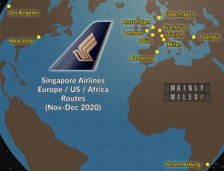 SIA and SilkAir plan 42 routes in December 2020, including the Maldives ...