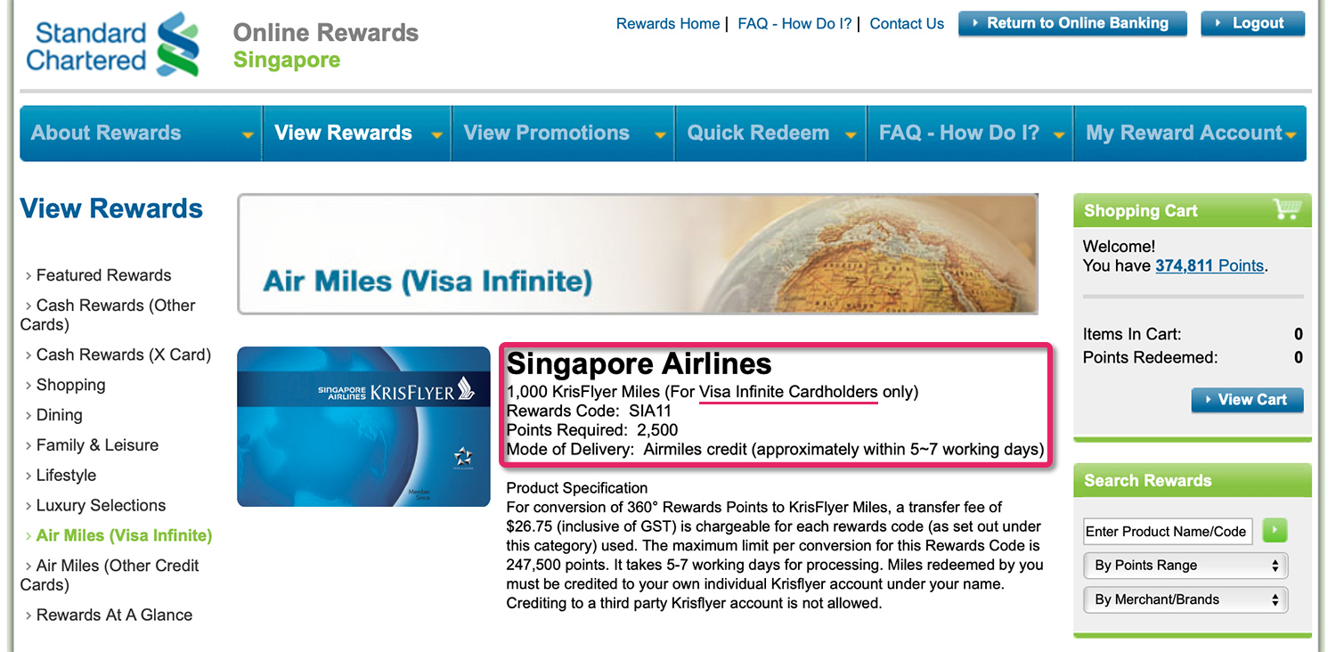 New SC Rewards+ cardholders get up to 4 mpd on extra categories until ...