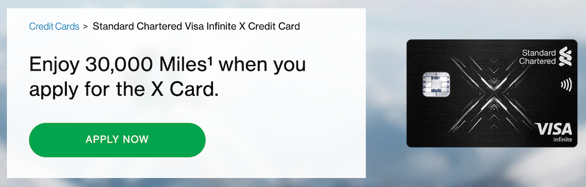 SCB X Card 30,000 miles sign-up bonus and new spend exclusions - Mainly ...