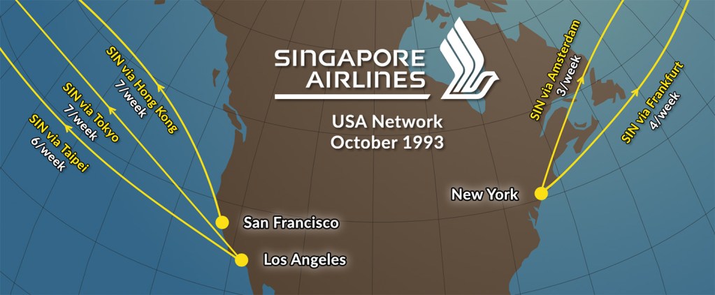 A history of SIA's USA flights - Part 2: Bigger Jumbos and The Big ...