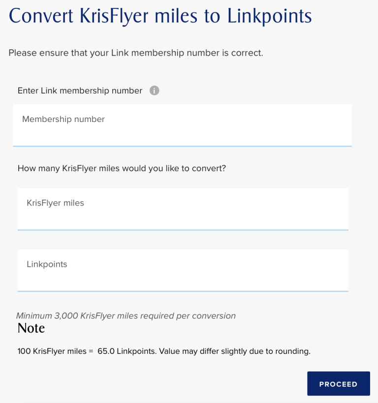 New: Convert NTUC LinkPoints to and from KrisFlyer miles - Mainly Miles