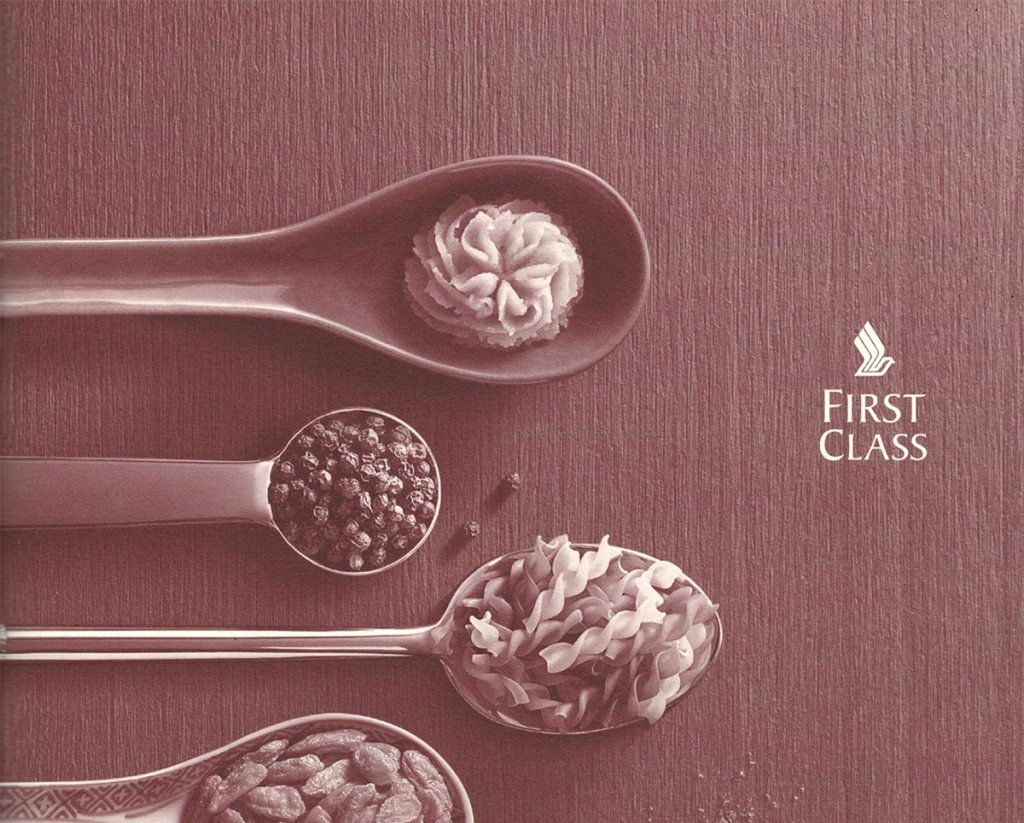 Singapore Airlines brings back printed menus in First and Business ...