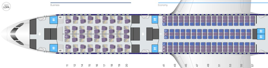 Detailed Singapore Airlines seat maps by aeroLOPA - Mainly Miles