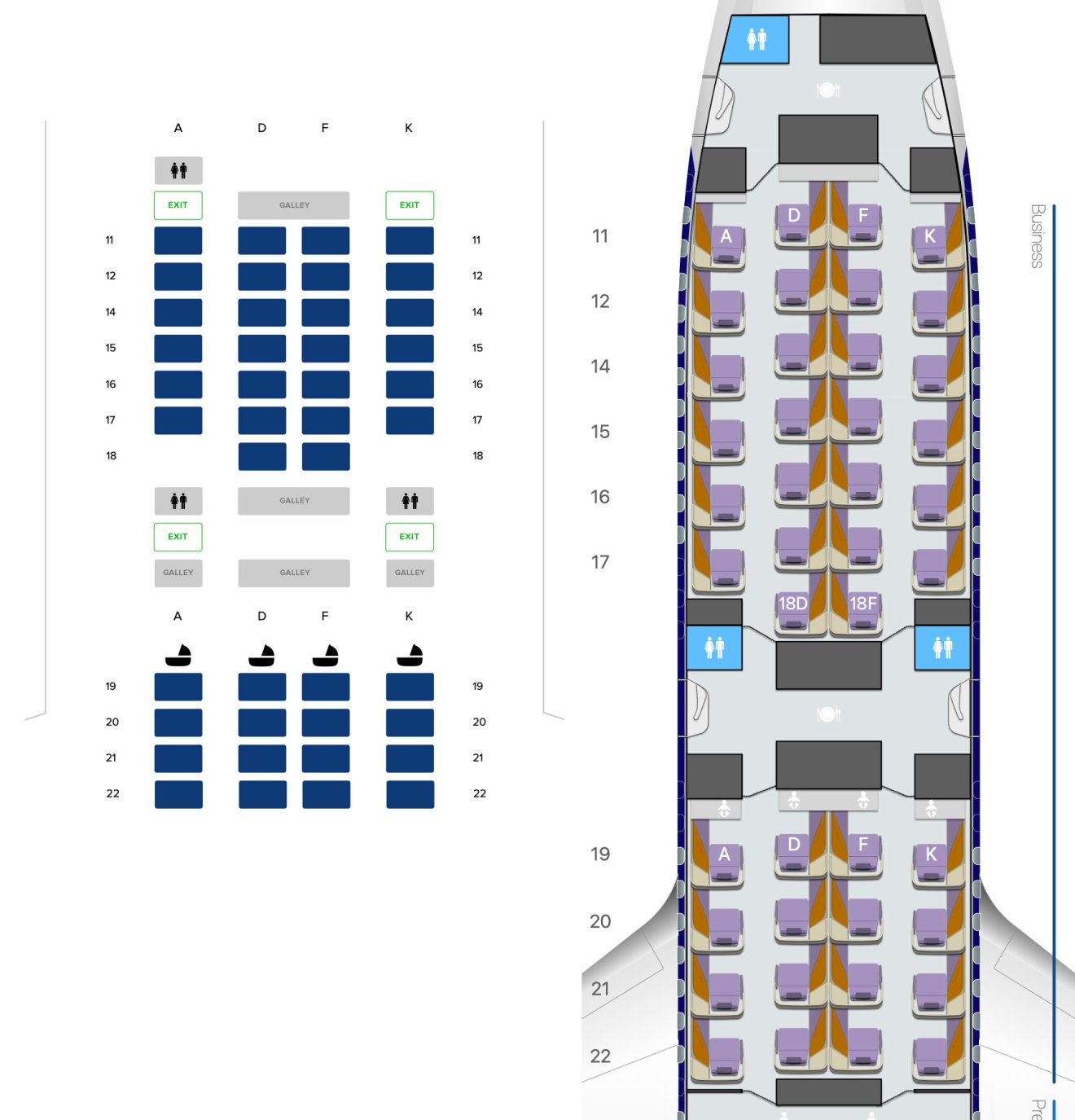 New: Detailed Singapore Airlines seat maps from aeroLOPA - Mainly Miles