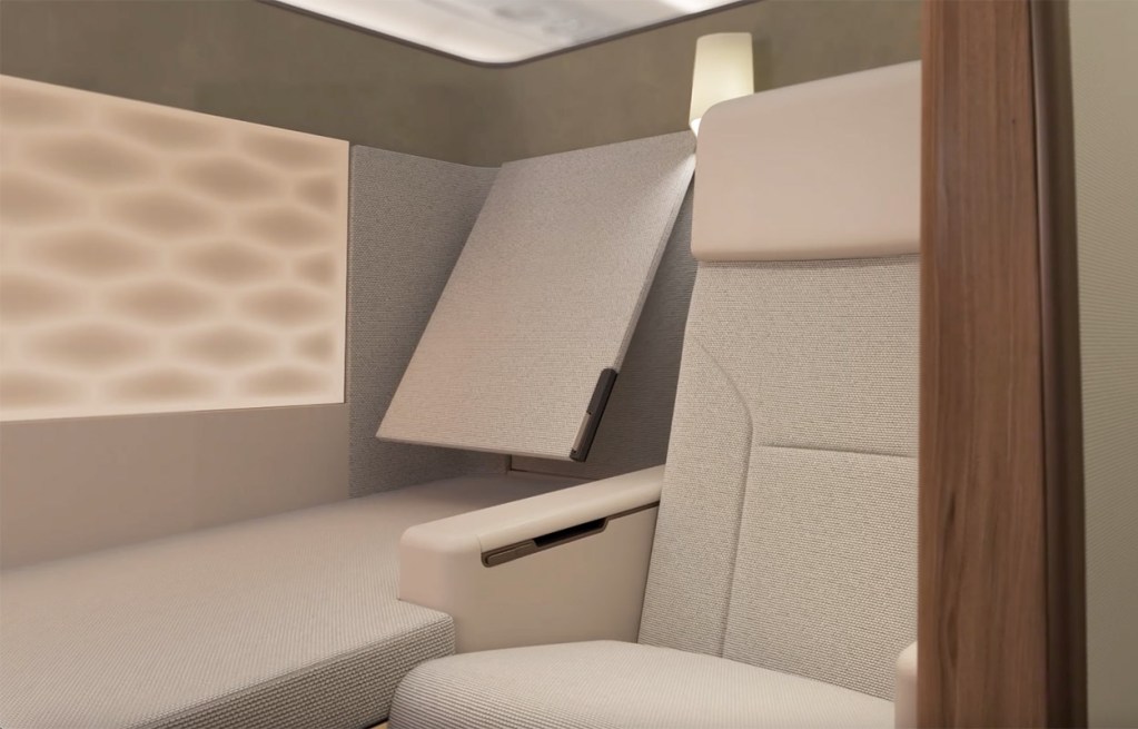Qantas reveals brand new Airbus A350 First and Business Class seats ...