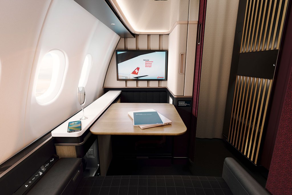 Swiss teases new First and Business Class suites - Mainly Miles