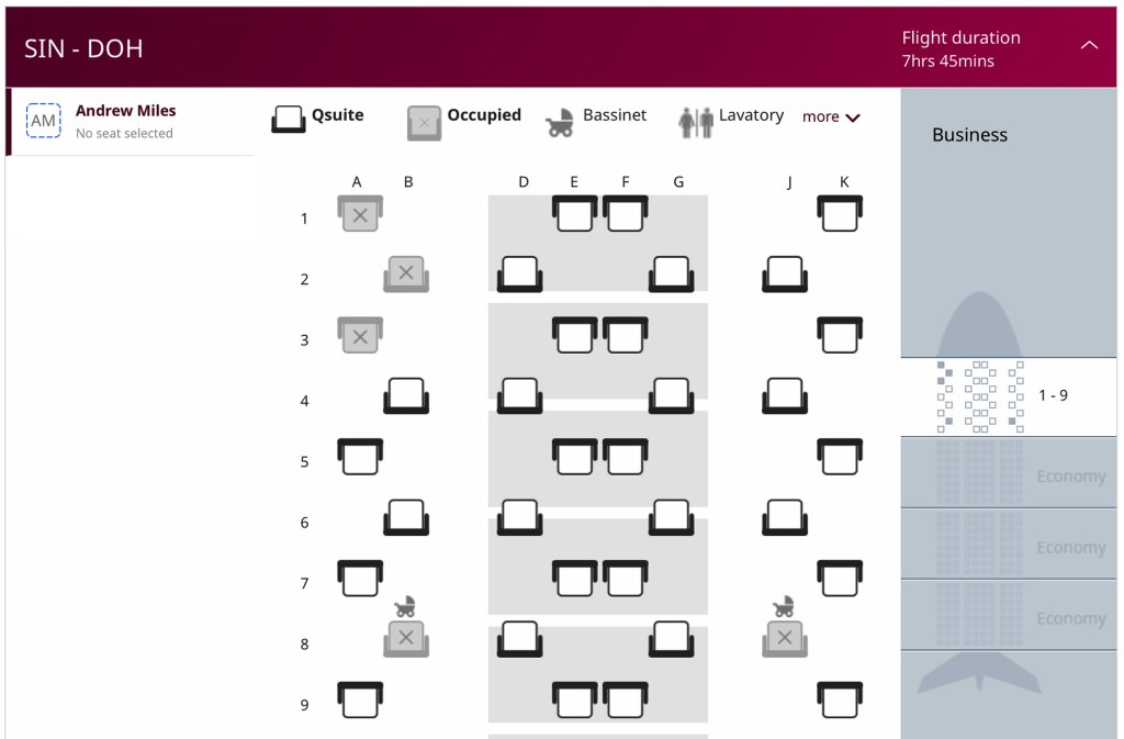 Qatar Airways extends all-Qsuite Business Class to 20 routes, including ...