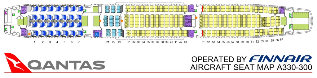 Qantas will fly Finnair's new AirLounge Business Class seats from ...