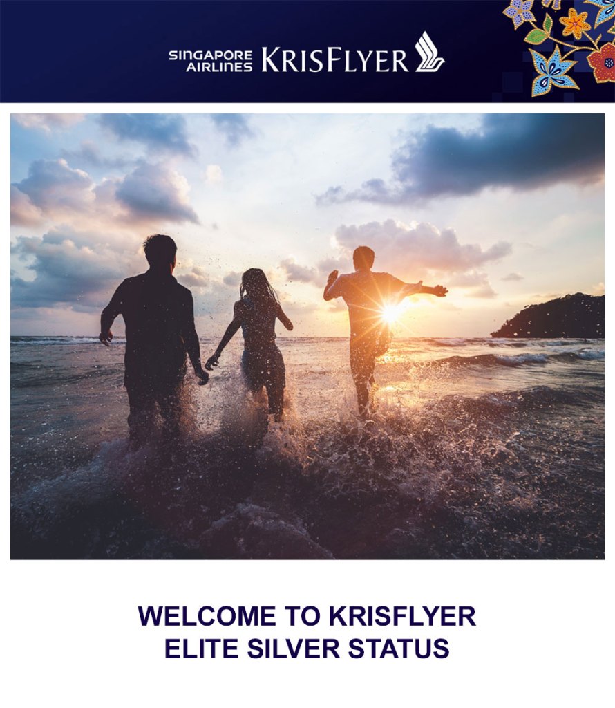 Complete guide to KrisFlyer Elite Silver - Mainly Miles