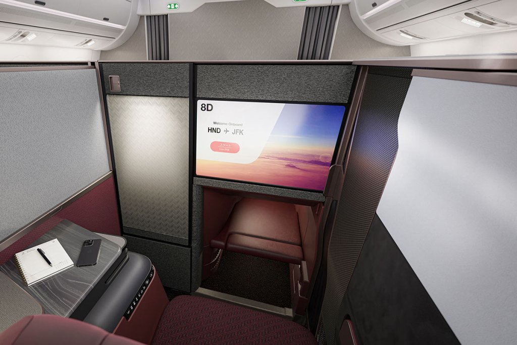 Japan Airlines reveals new First and Business Class for A350-1000s ...