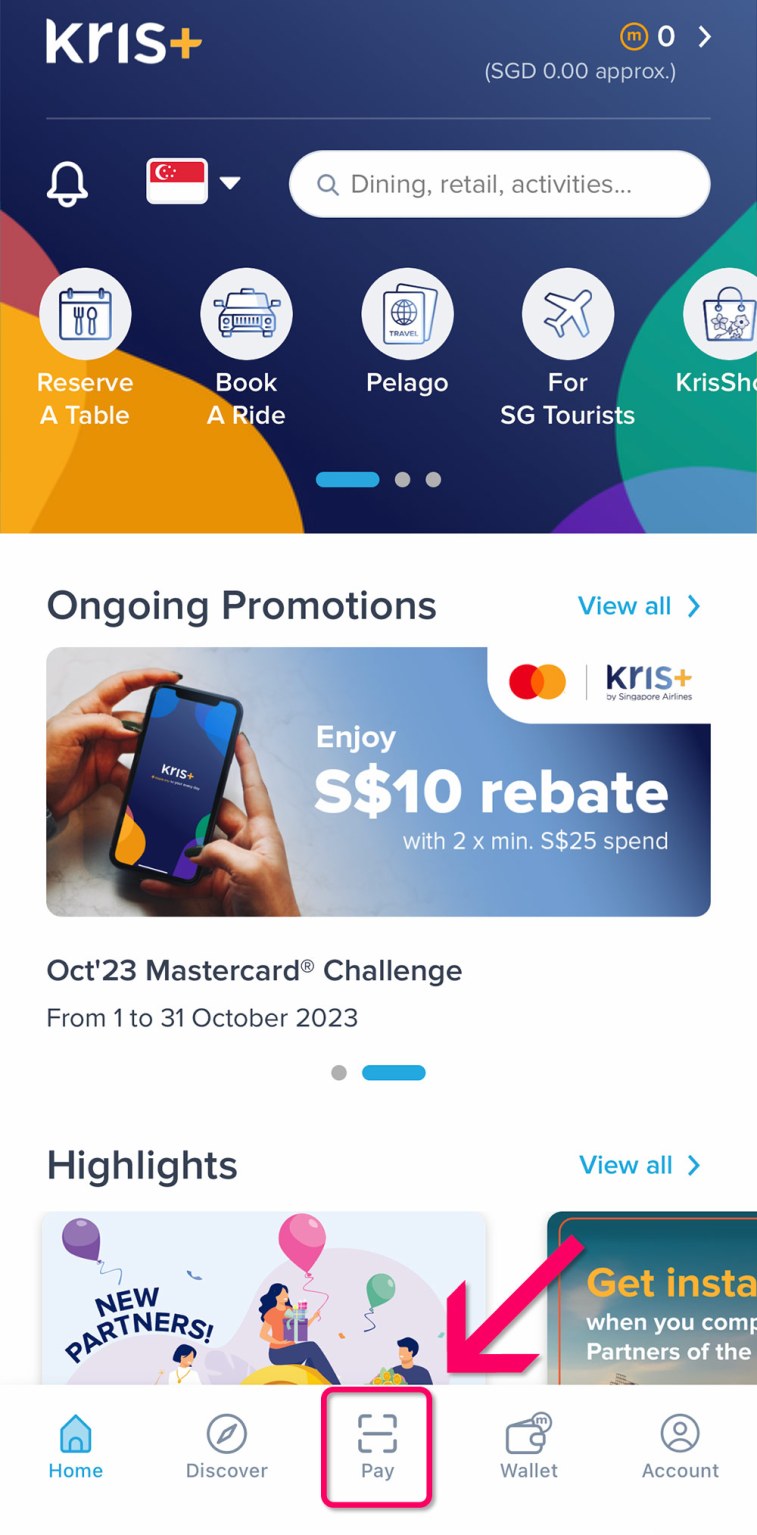 Complete list of all Kris+ earning merchants - Mainly Miles