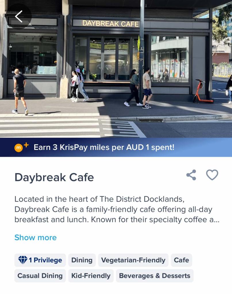 KrisFlyer miles earning with Kris+ expands to Australia - Mainly Miles