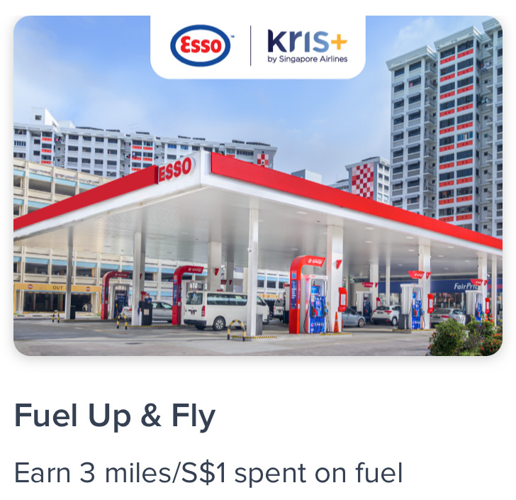 Earn up to 9 mpd on petrol at Esso with Kris+ - Mainly Miles