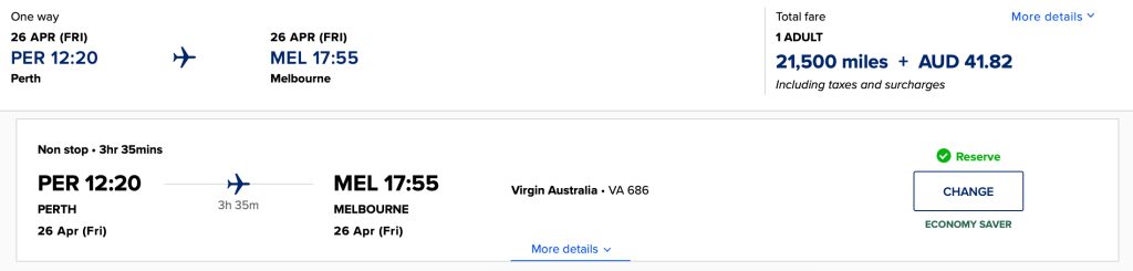 You can now redeem Avios points for Virgin Australia flights - Mainly Miles