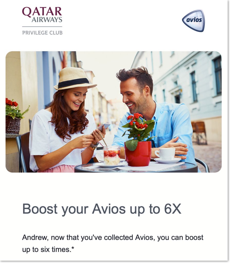 Qatar Airways Privilege Club cuts 'Boost Avios' cost to 2 cents per ...