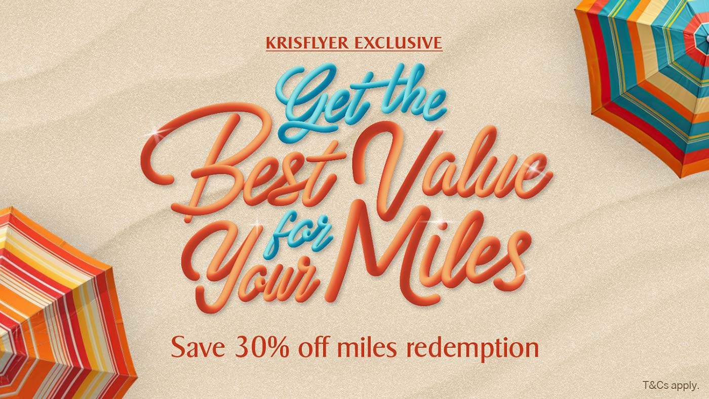 KrisShop offering 30% off miles redemption site-wide - Mainly Miles