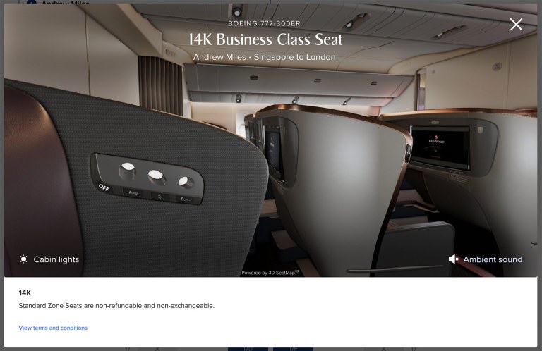 Singapore Airlines adding online 3D seat maps - Mainly Miles
