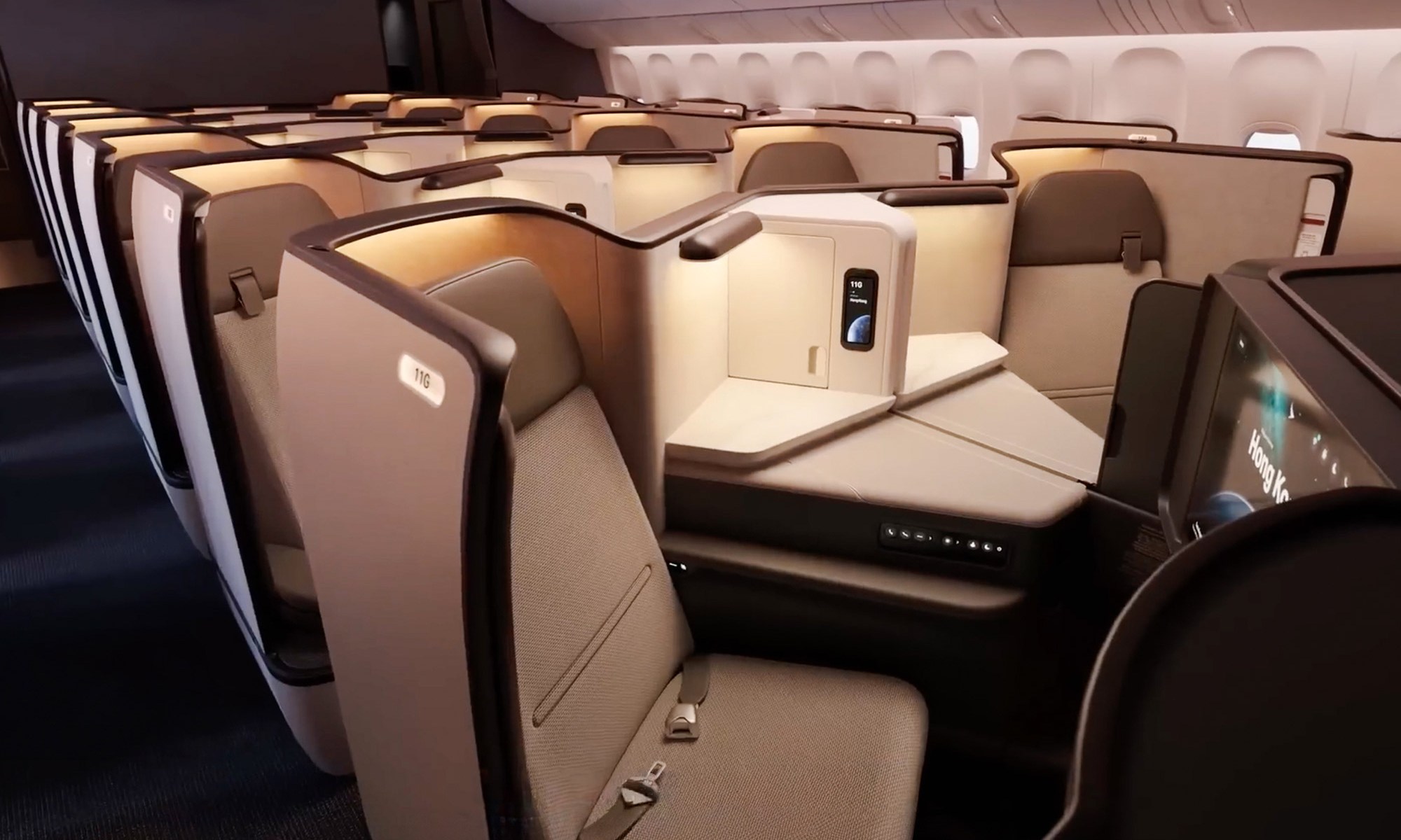 Cathay Pacific launching new 'Aria Suite' Business Class to Beijing on ...