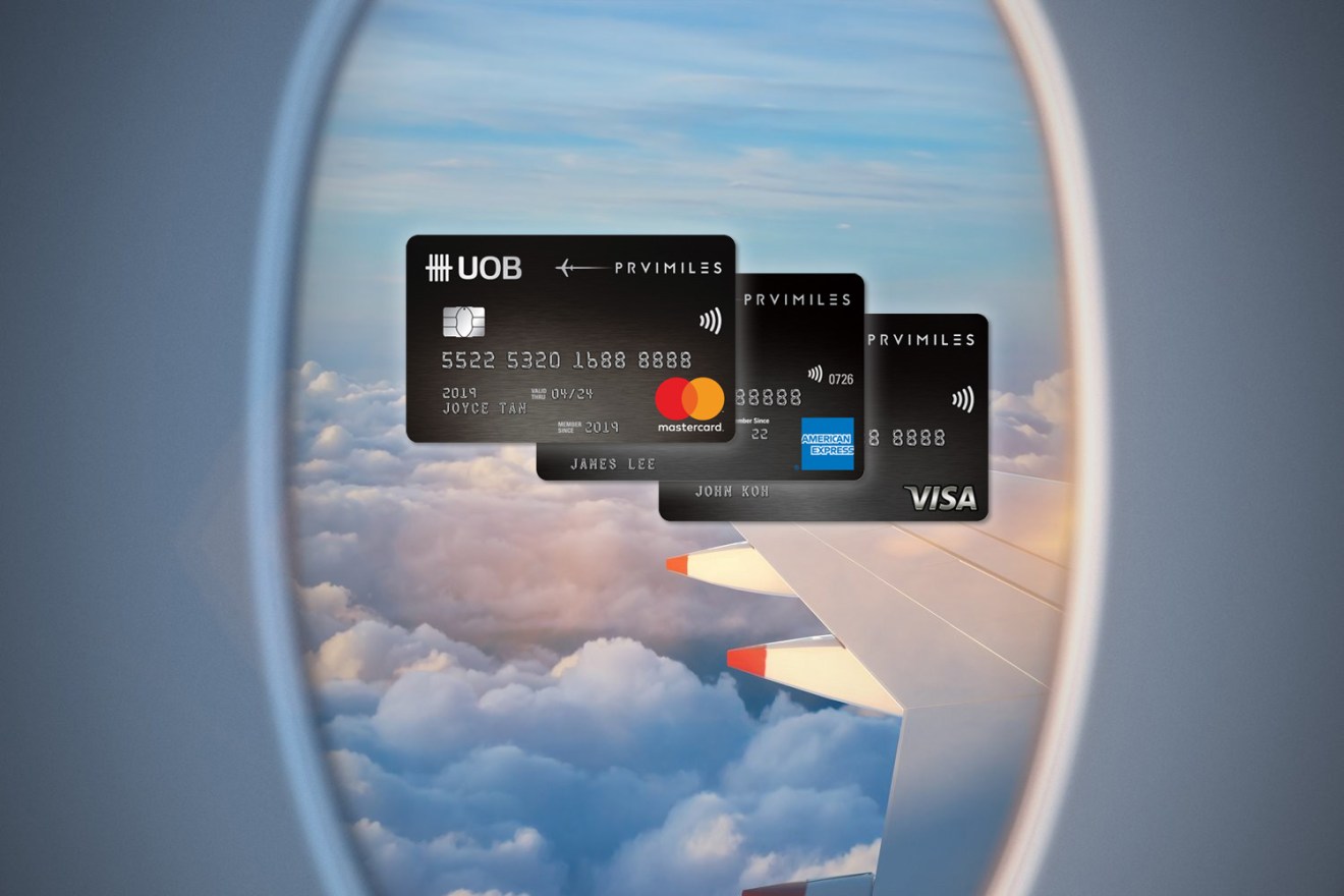 UOB PRVI Miles cards offering 5 mpd on overseas shopping and dining ...