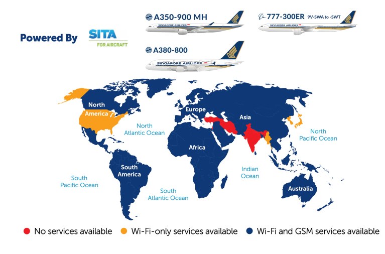 Singapore Airlines in-flight Wi-Fi guide - Mainly Miles