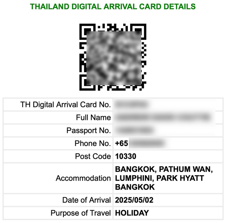 Thailand introduces mandatory Digital Arrival Card from 1 May 2025 ...