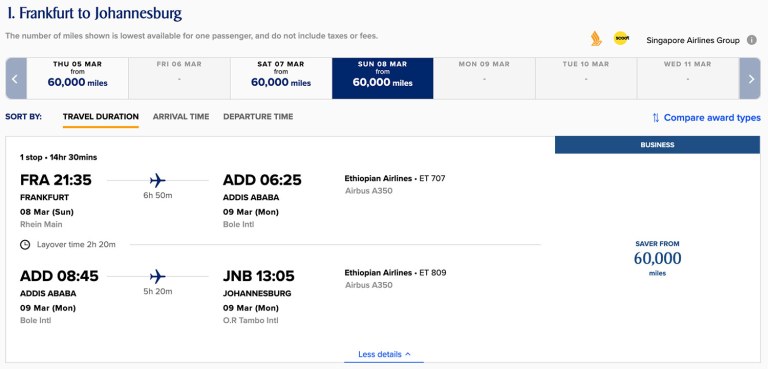 Singapore Airlines devalues KrisFlyer Star Alliance award chart ...