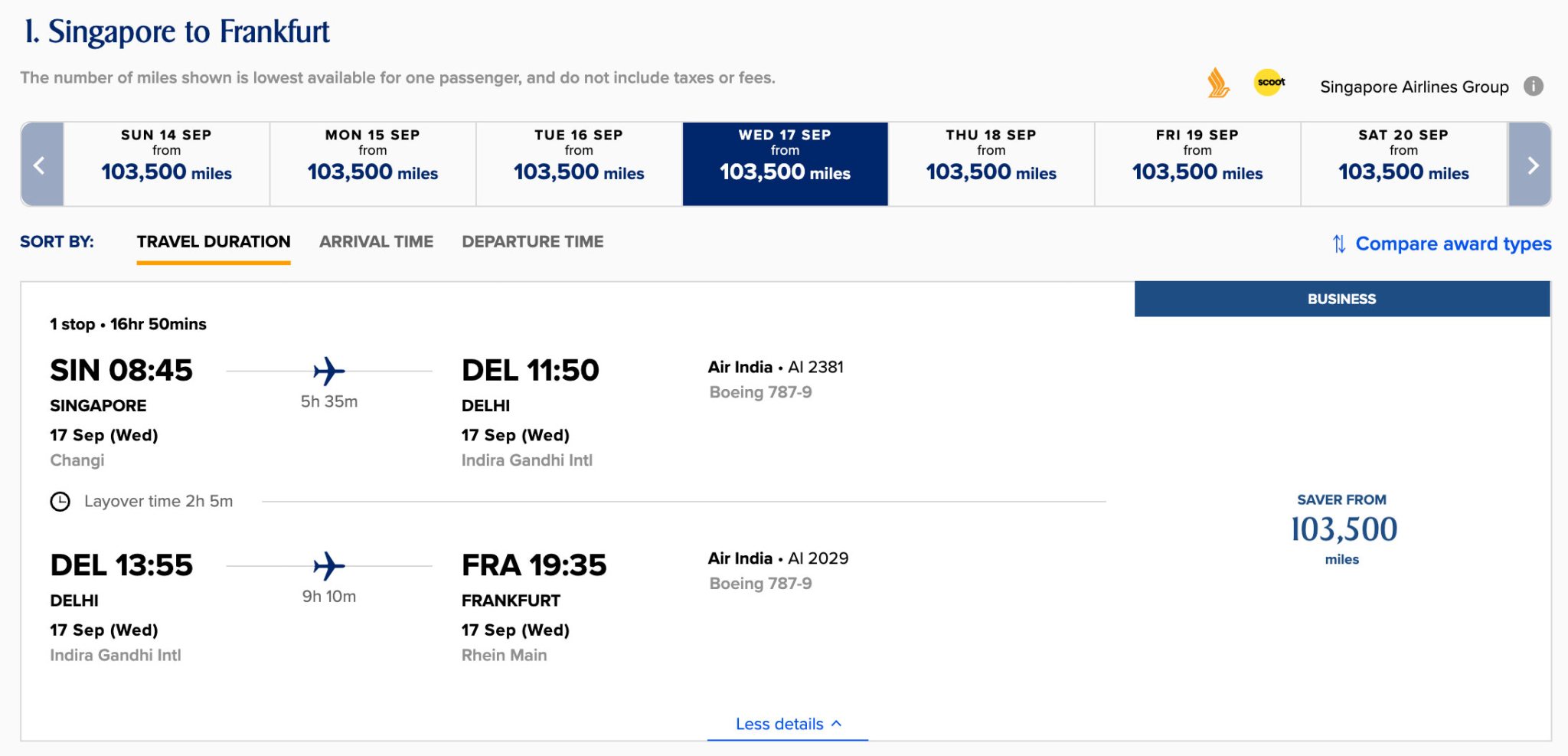 Singapore Airlines devalues KrisFlyer Star Alliance award chart ...