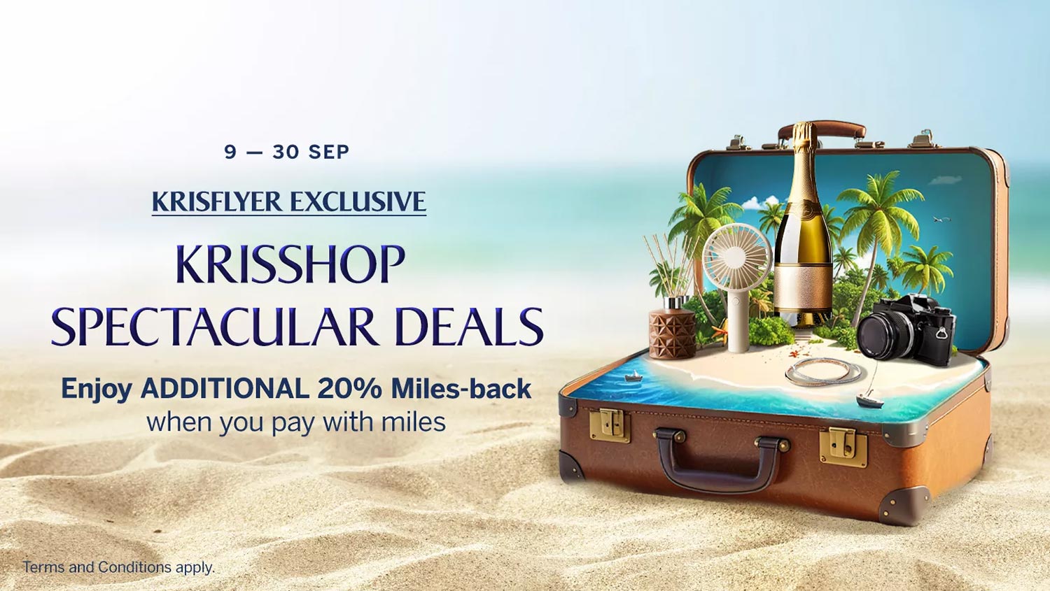 KrisShop offering 20% off KrisFlyer miles redemption site-wide - Mainly ...