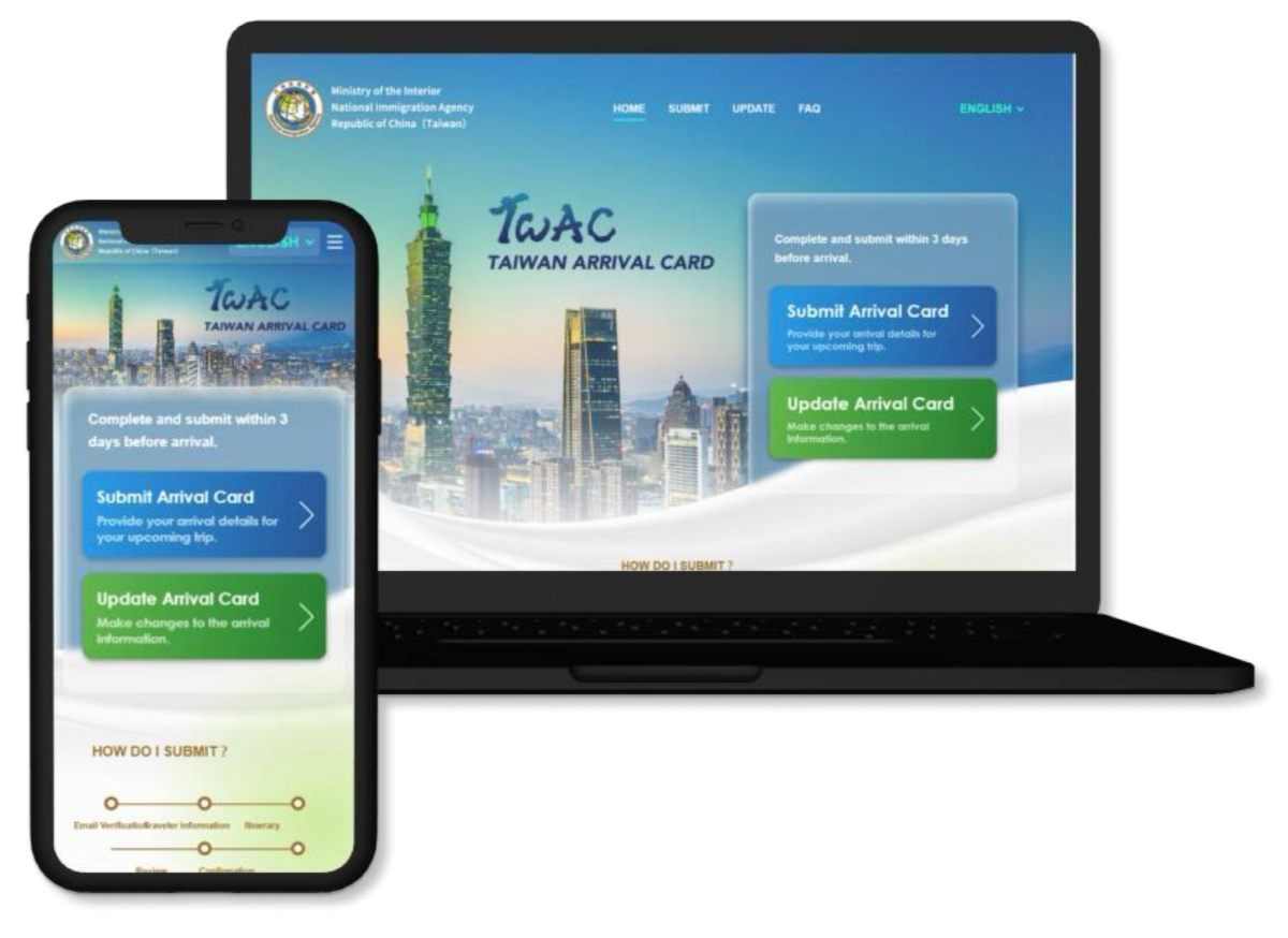 Taiwan introduces mandatory Digital Arrival Card from 1 October 2025 ...