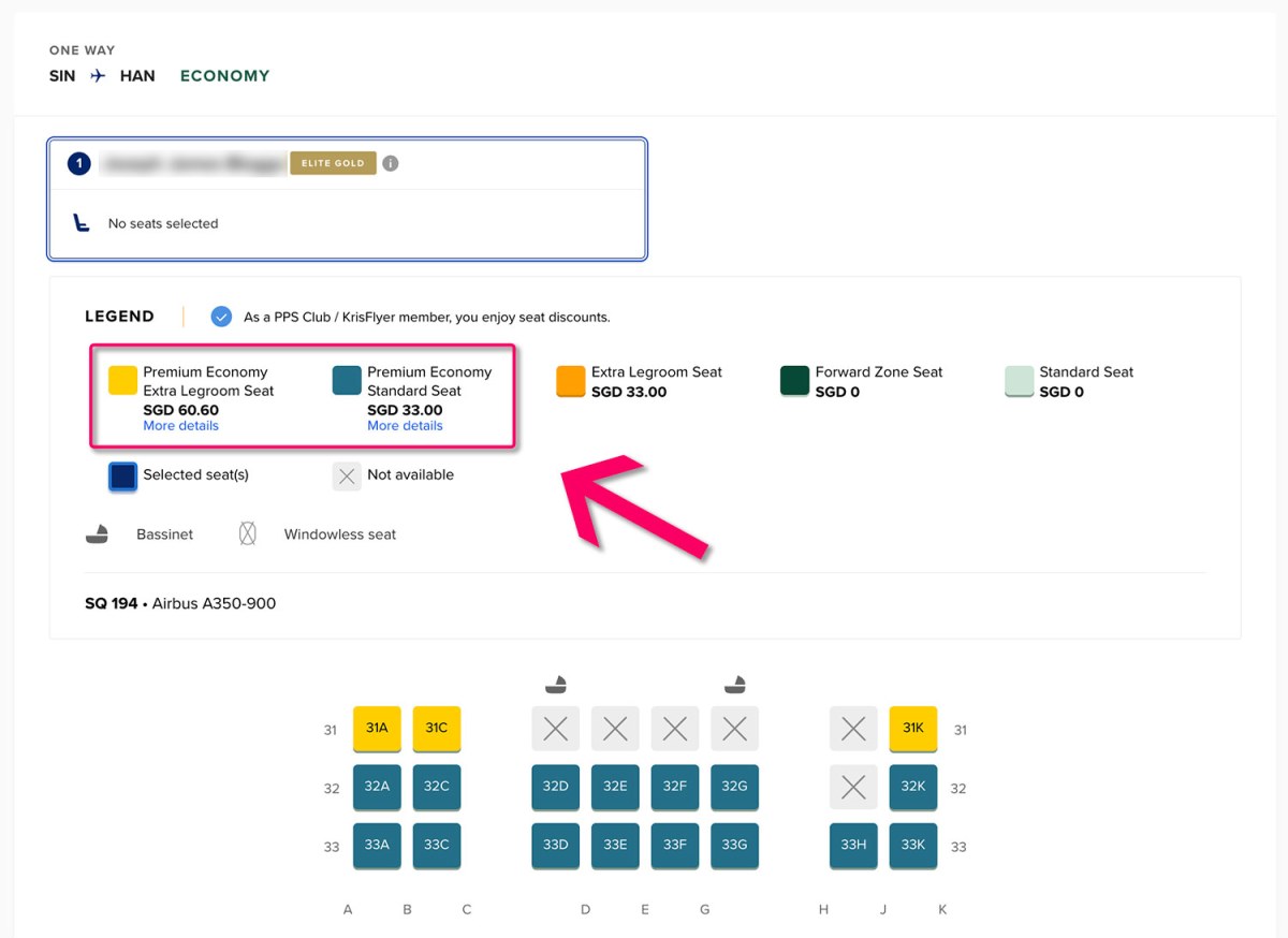 How to sit in Premium Economy on SIA's regional routes and Malé flights ...
