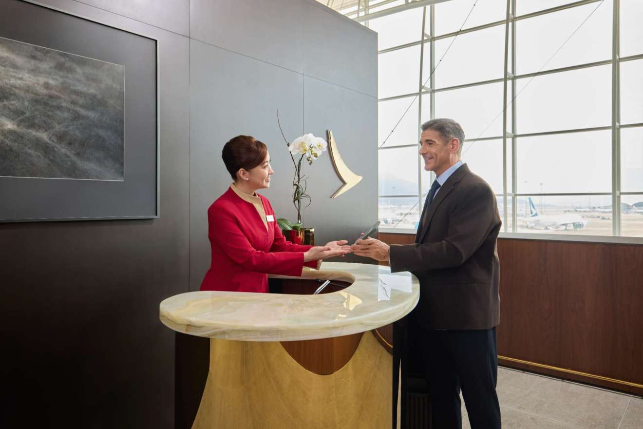 Cathay Pacific's 'The Wing' First Class lounge reopens in Hong Kong ...